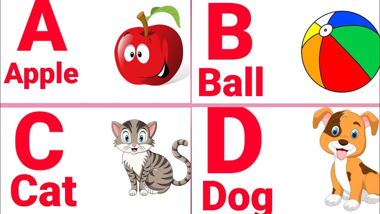 kids nursery play ABCD beginners alphabets my first video - YouTube