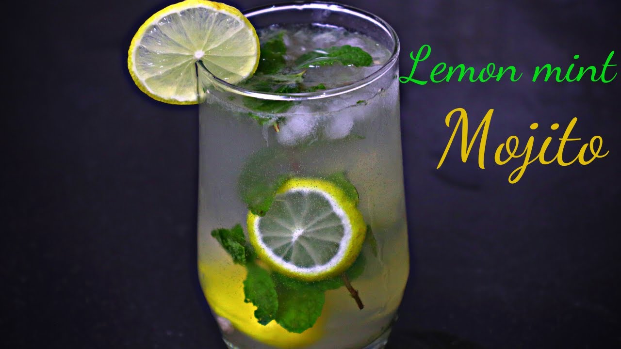 Lemon Mint Mojito | Lemon Mint Juice Recipe | Mojito Mocktail ...