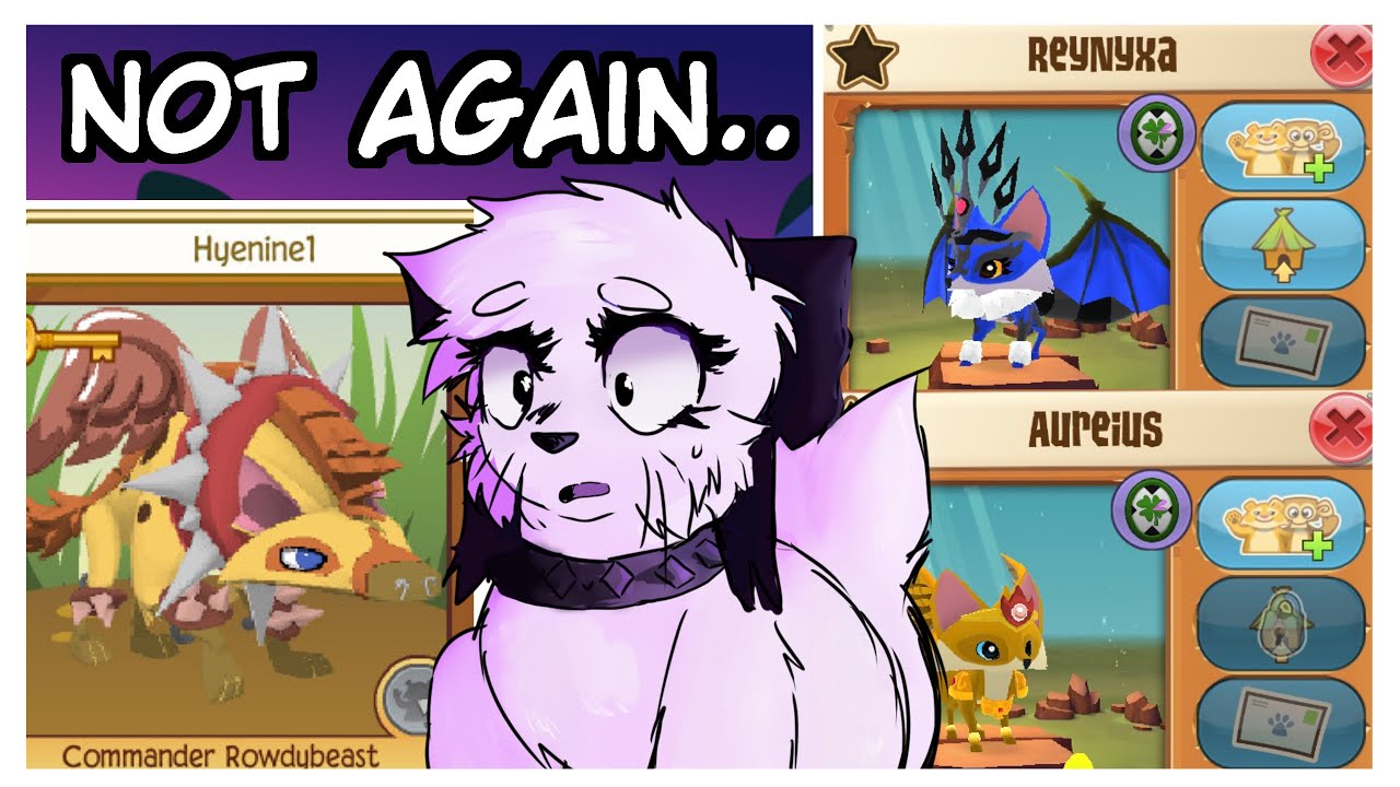 Hyenine1 Made More Accounts on Animal Jam.. - YouTube