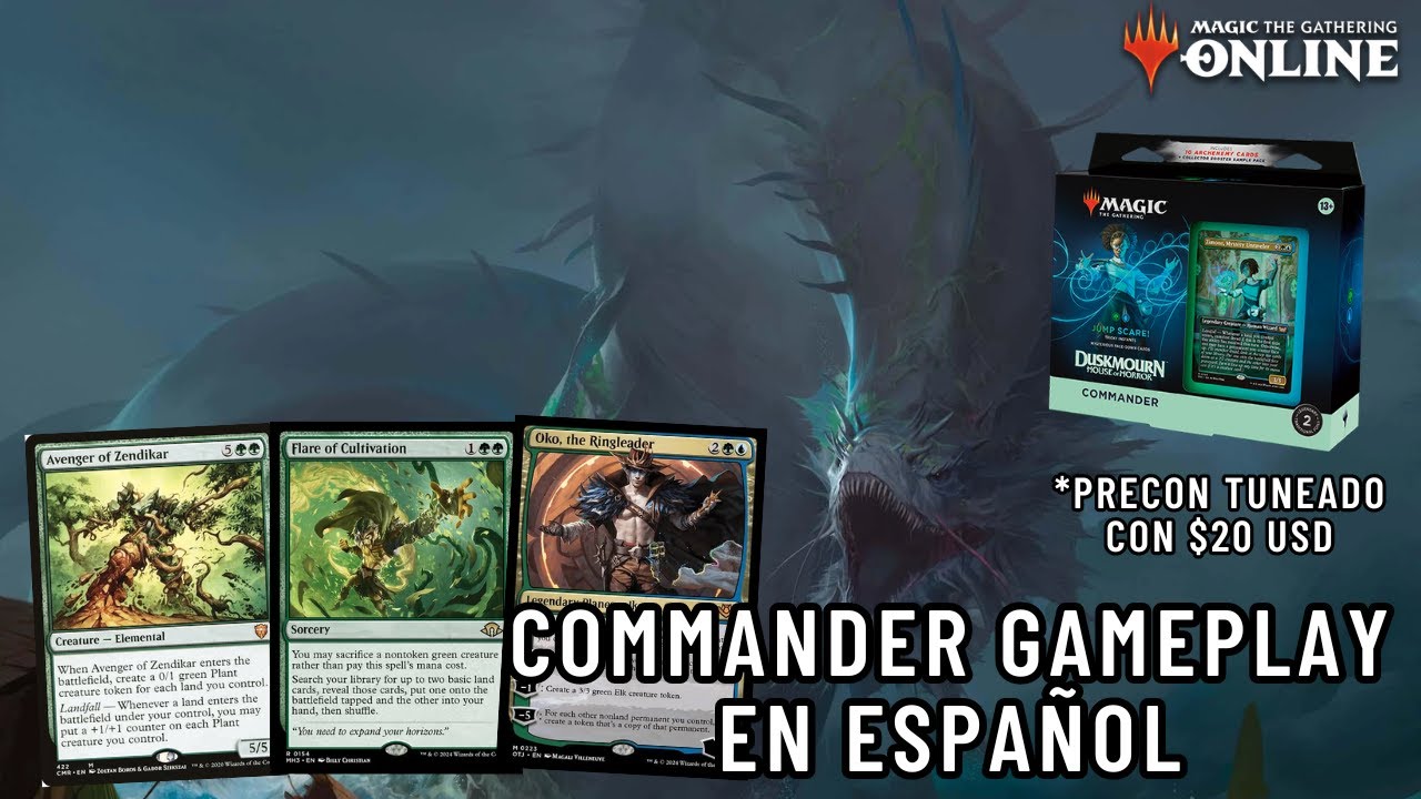 Jugando el precon de Zimone (Aesi) | Commander Gameplay en español ...