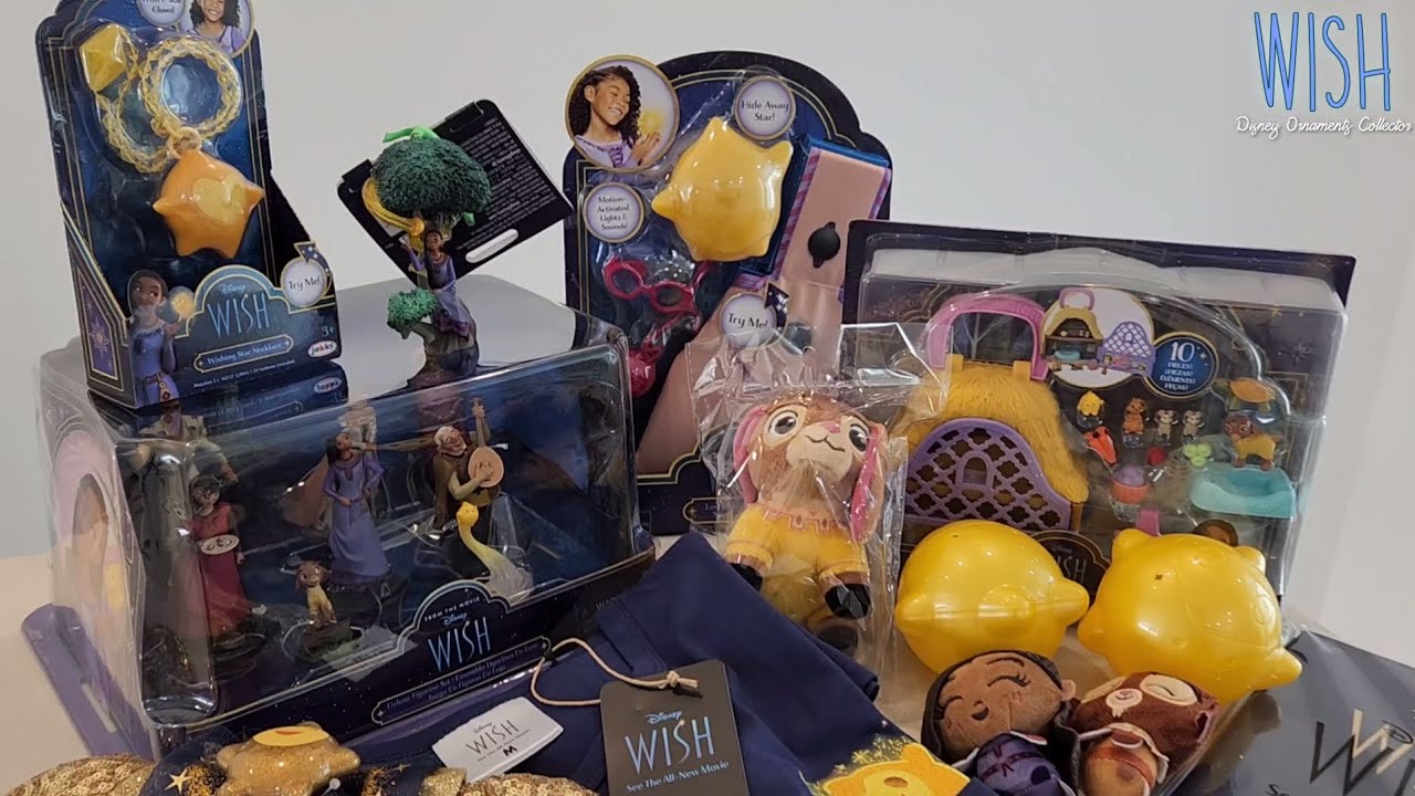 Unboxing Disney Wish Merchandise and Toys Collection - YouTube