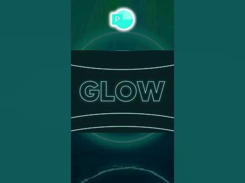 Cool GLOWING text ANIMATION in PowerPoint. #tutorial #powerpointanimation #powerpoint - YouTube
