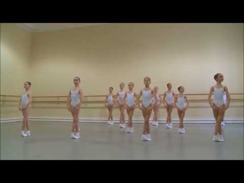 Método Vaganova 1 série: Centro Echappé e Sauté de 2 posição