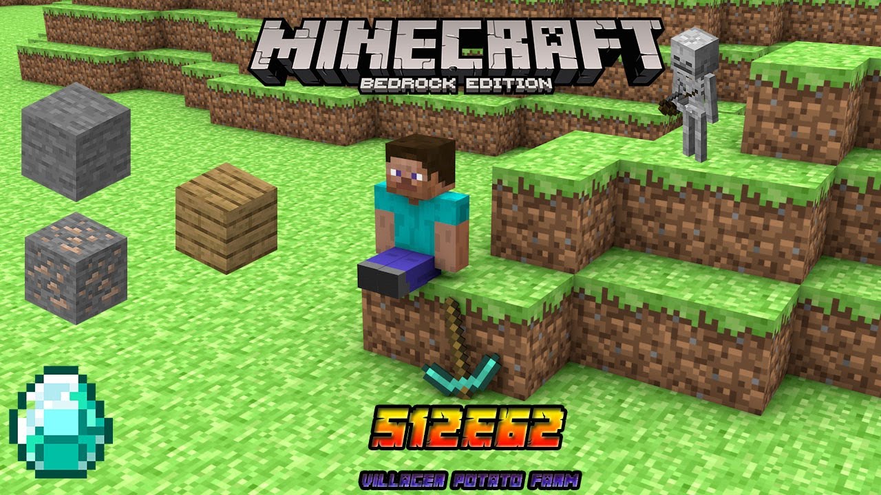 Minecraft S12E62- Villager Potato Farm - YouTube