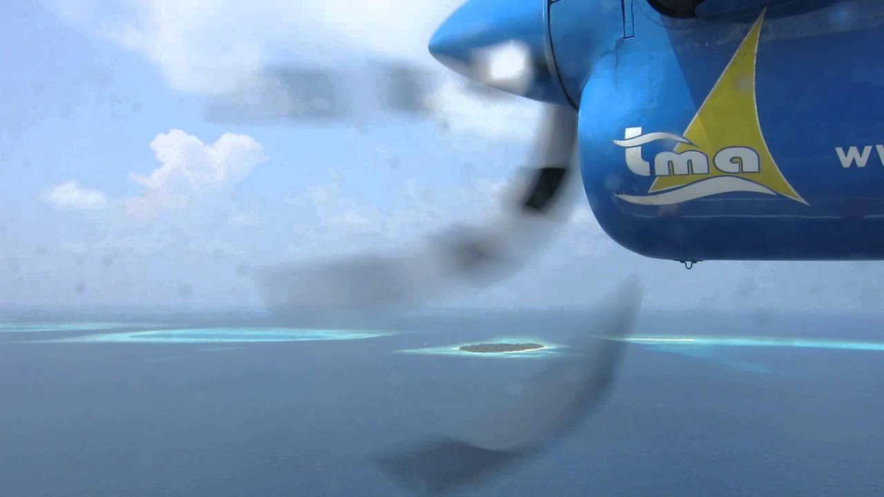 TMA Flight from Kuredu to Komando in Maldives. Jan 2013 - YouTube