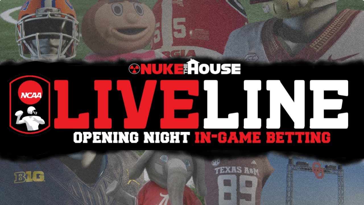 NCAA In-Game LIVE: College Football Opening Night | In-Game Picks ...