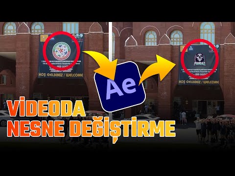 VİDEODAKİ NESNEYİ DEĞİŞTİRME ÇIKARTMA | After Effects Dersleri