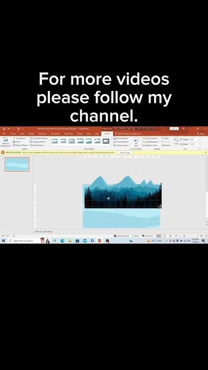 Parallax effect in PowerPoint | Morph transition #shorts #powerpoint #tutorial #morphtransition ...