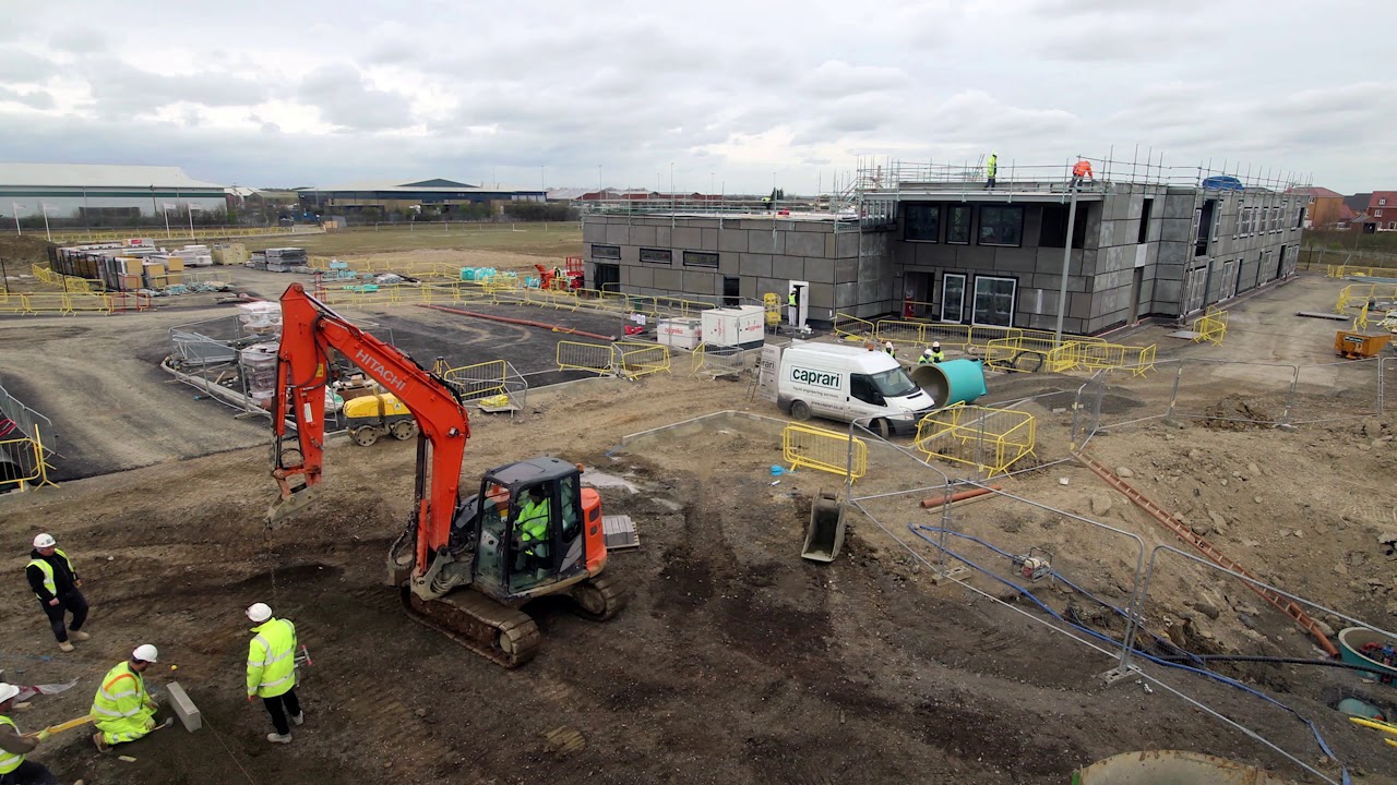 Wixams Tree Primary - Time-Lapse by Regenology - YouTube