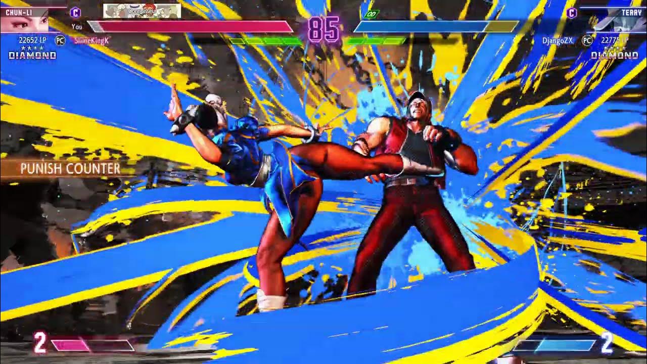 SF6 Ranked - Diamond 4 - Chun-li(Me) vs Terry 9-25-24 - YouTube