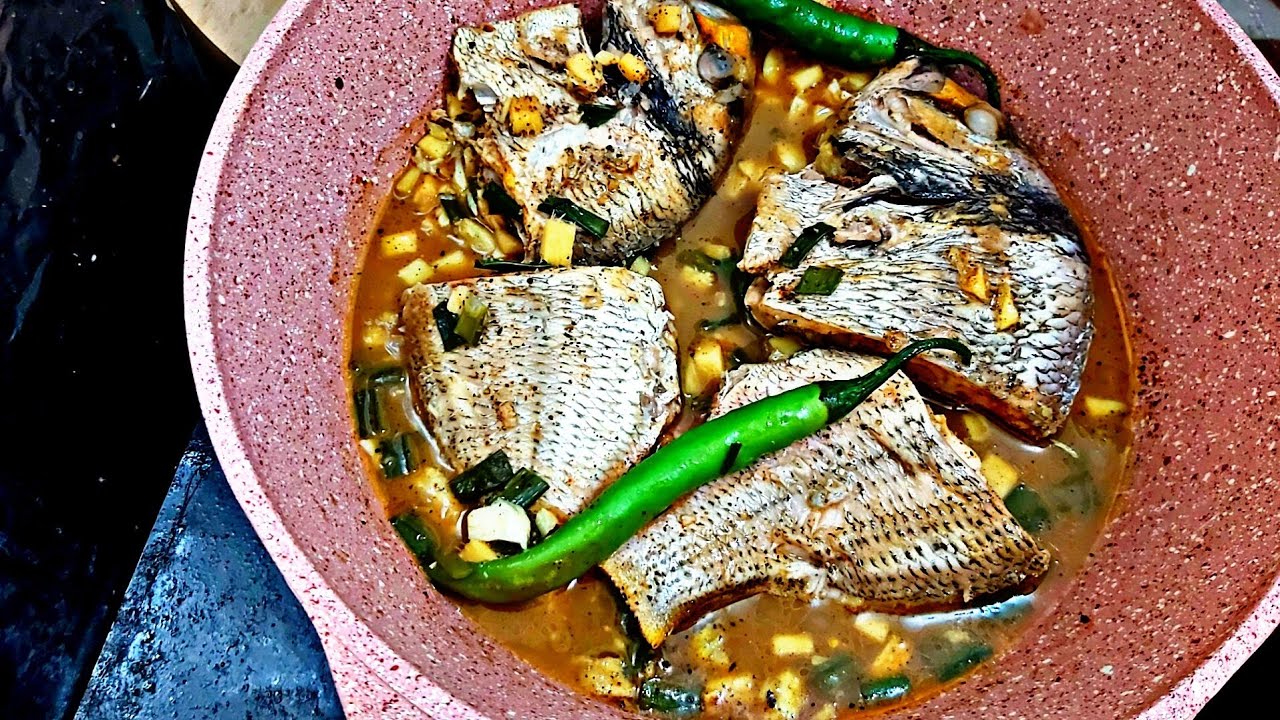 FASKER FISH WITH VINEGAR/ PAKSIW FILIPINO STYLE #11 - YouTube