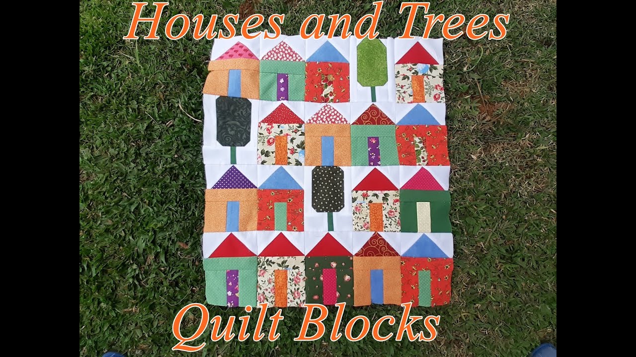 Houses and Trees (cm e inches) - YouTube