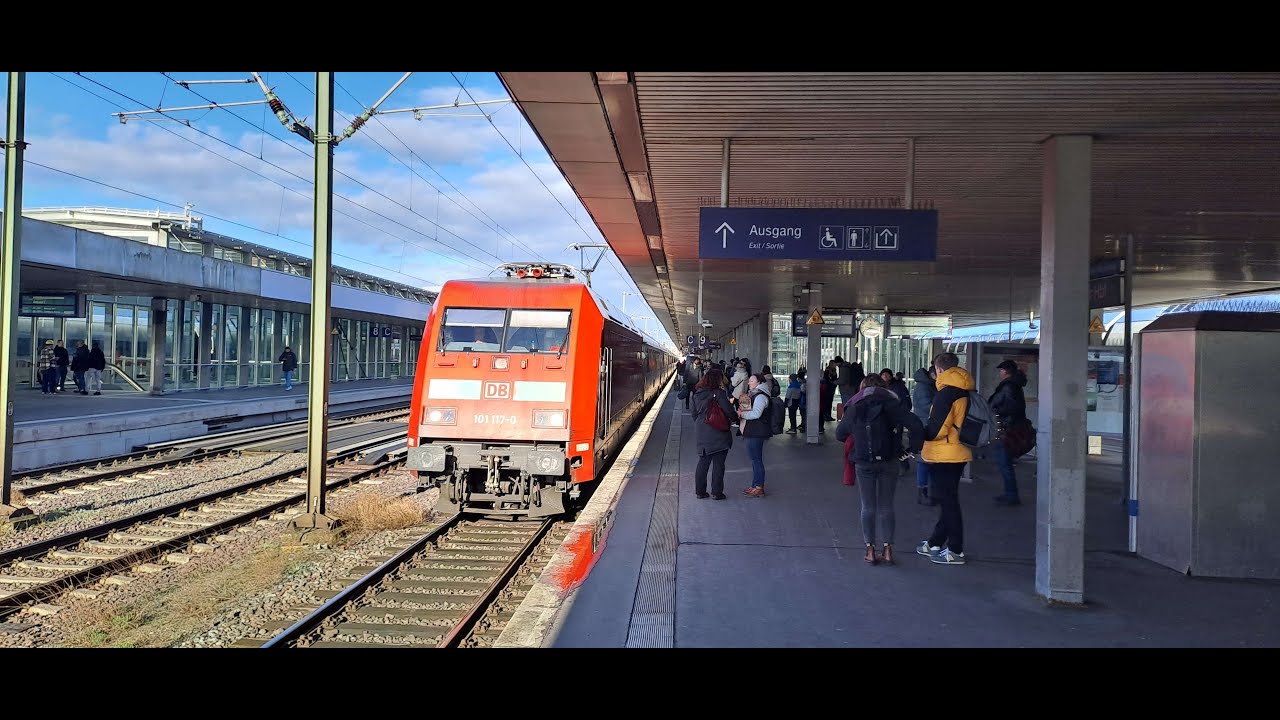 Mitfahrt im IC 245 Hannover Hbf-Berlin Spandau - YouTube