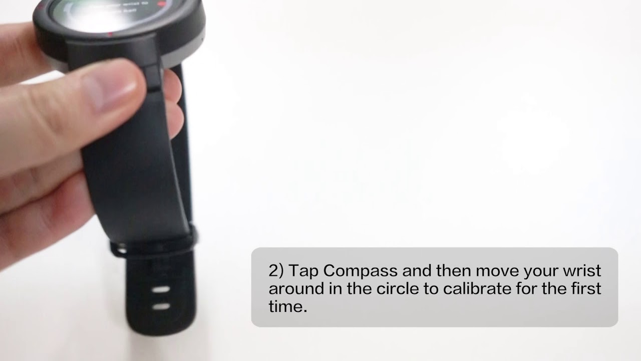 How to Calibrate Compass on the Watch? - YouTube
