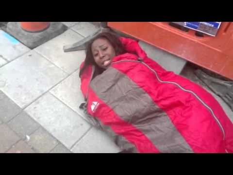 The Big Issue Sleep Out 2013 Mary Atere - YouTube