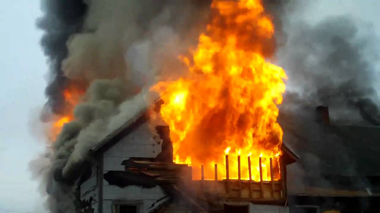 Controlled Burn House 2 - YouTube