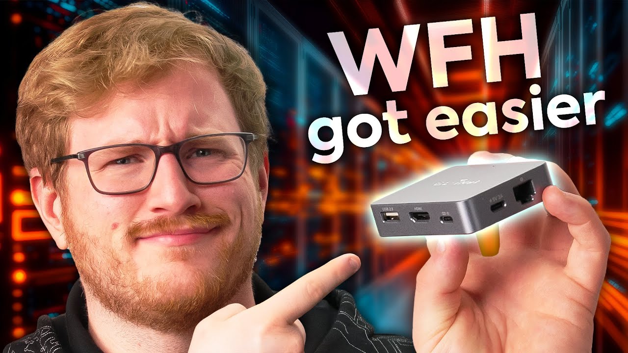 This turns any computer into a server - GL.iNet Comet - YouTube