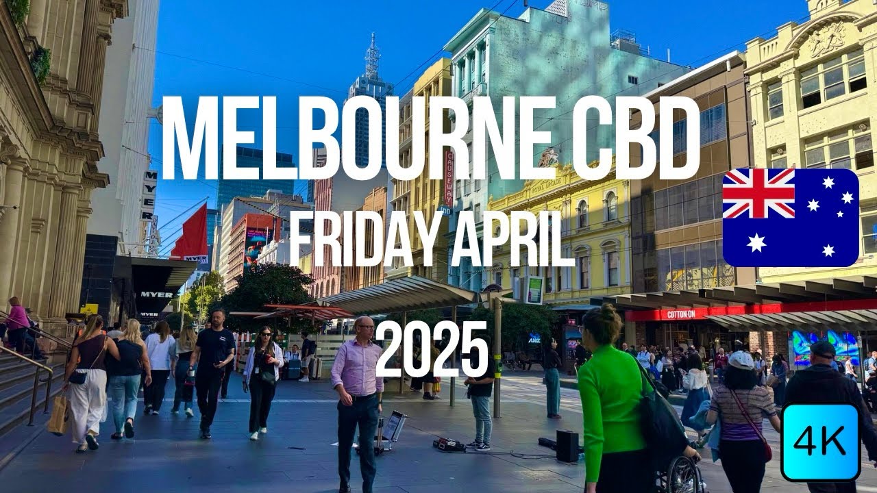 Melbourne CBD city tour 2025 in 4 k | Melbourne walk 4K - YouTube