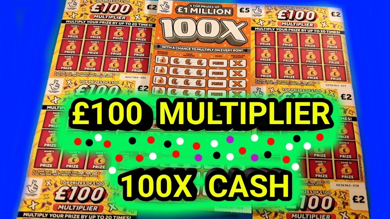 GREAT....100X CASH....MONEY TREE MULTIPLIER..£100 MULTIPLIER ...