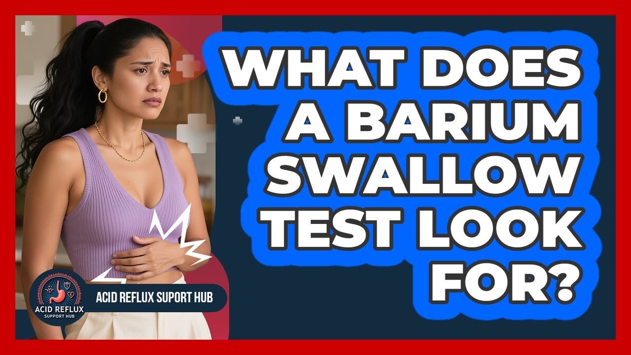 What Does a Barium Swallow Test Look For? - YouTube