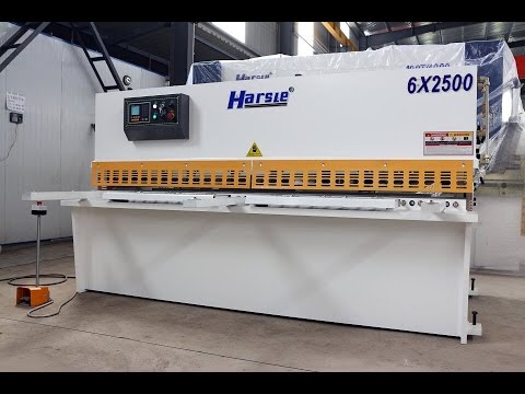 6mm pendulum hydraulic sheet metal shearing machine, 2500mm steel plate ...