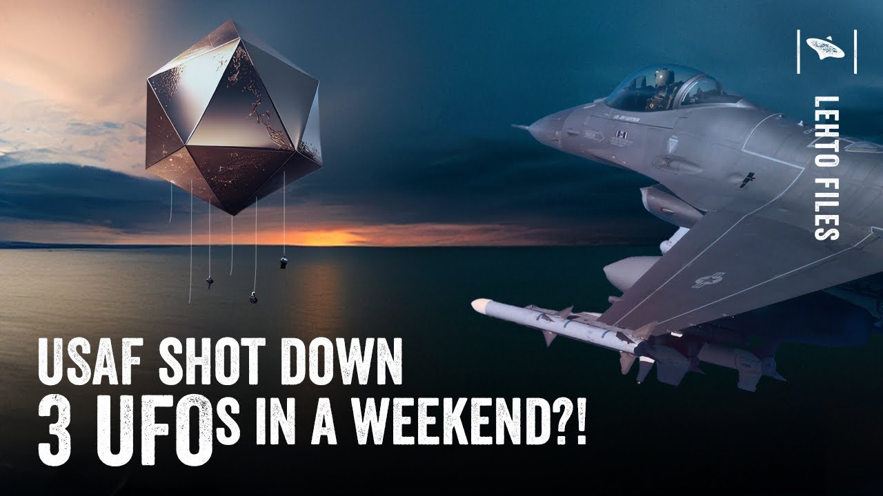The US Shot down 3 UFOs last weekend? Fighter pilot analyzes - YouTube