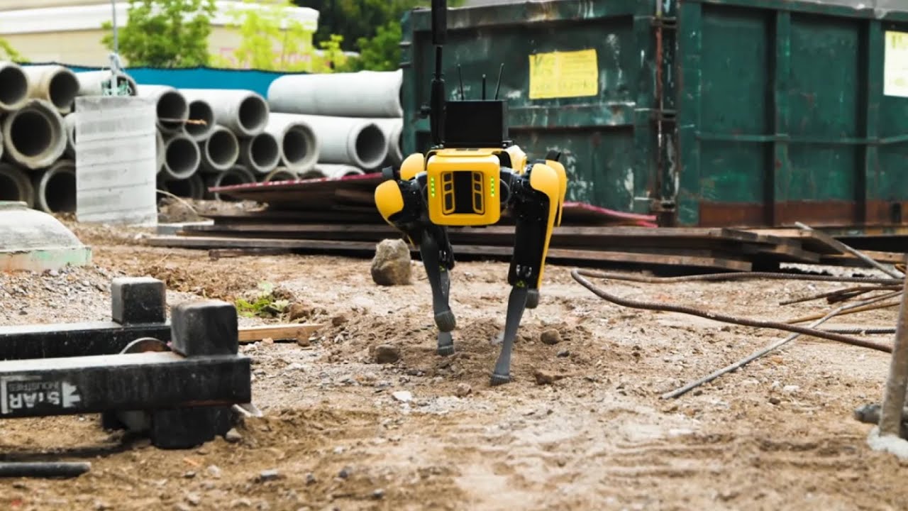 The Future is Here: Mobile Robot Spot - YouTube