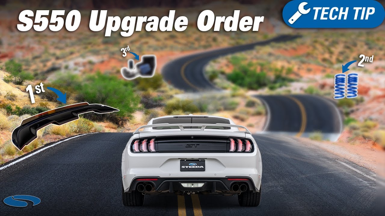 The Right Way to Mod Your S550 Mustang (In Order) | Tech Tip - YouTube