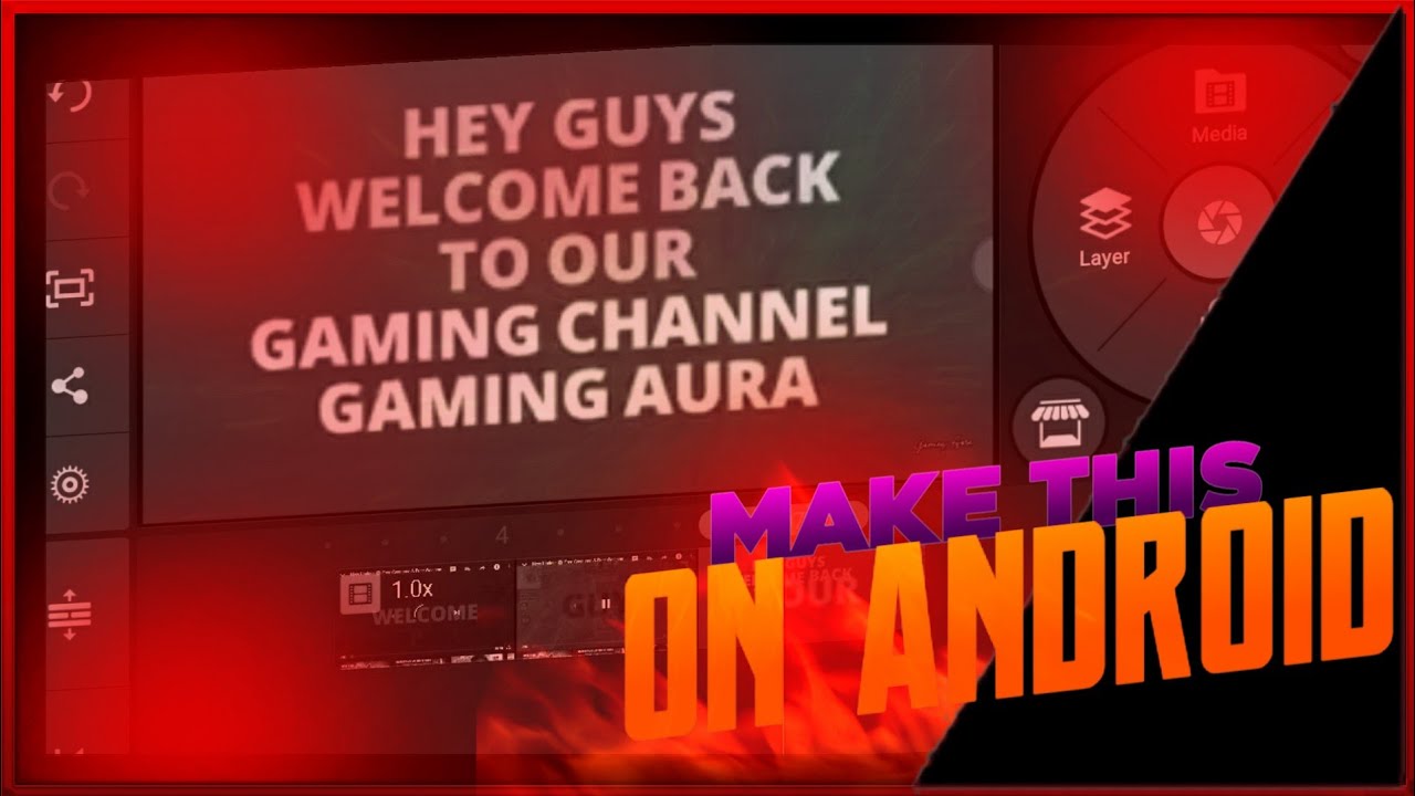 How to make text intro like gaming Aura | make text intro like gaming ...