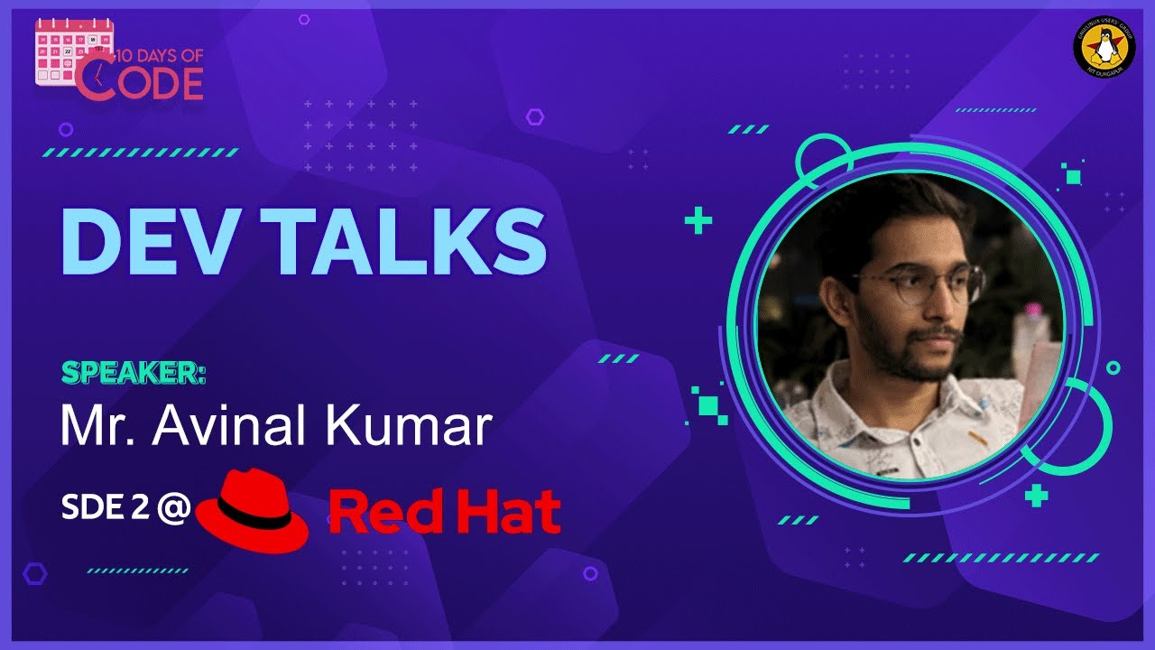 Dev Talks with Mr. Avinal Kumar | Ten Days Of Code - YouTube