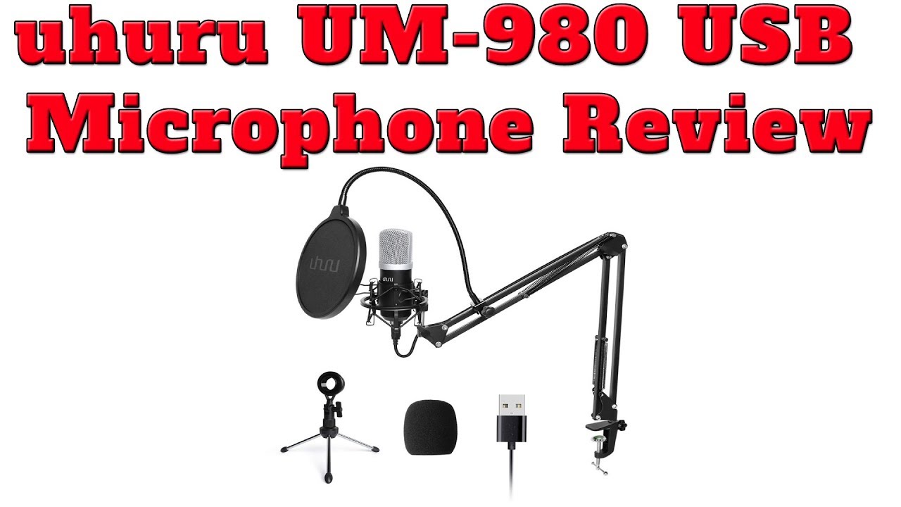 Review: uhuru UM-980 USB Microphone - YouTube