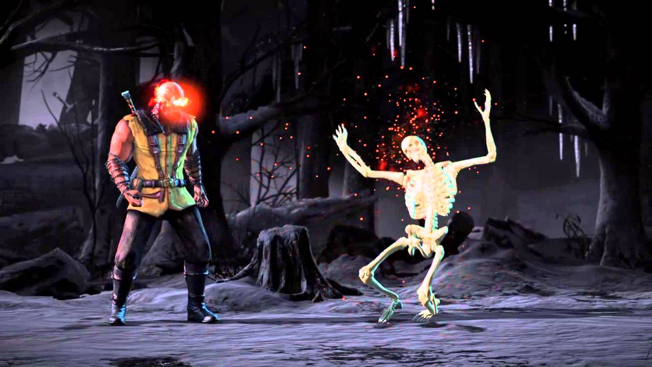 Mortal Kombat X scorpion toasty fatality - YouTube