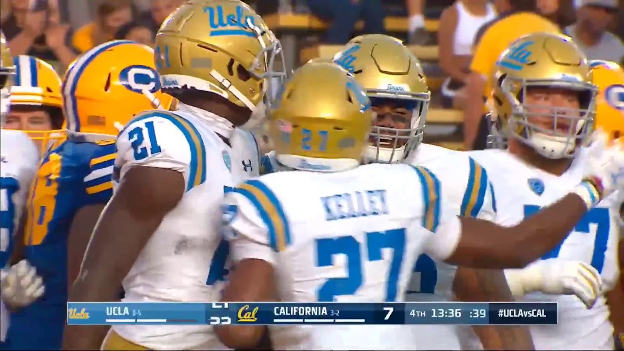 Joshua Kelley UCLA 2018 Highlights - YouTube