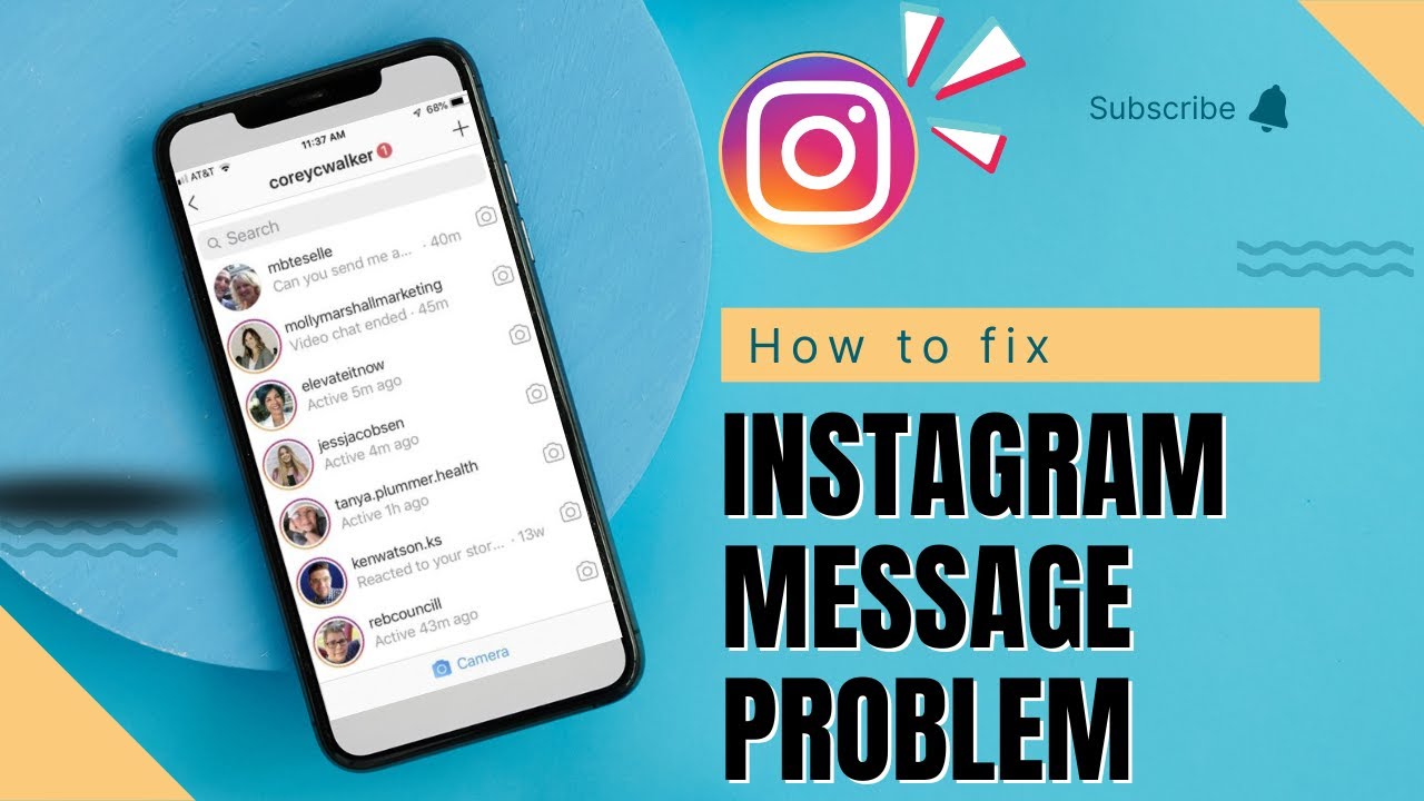 How to Fix Instagram Message Problem | Instagram DM Troubleshooting ...
