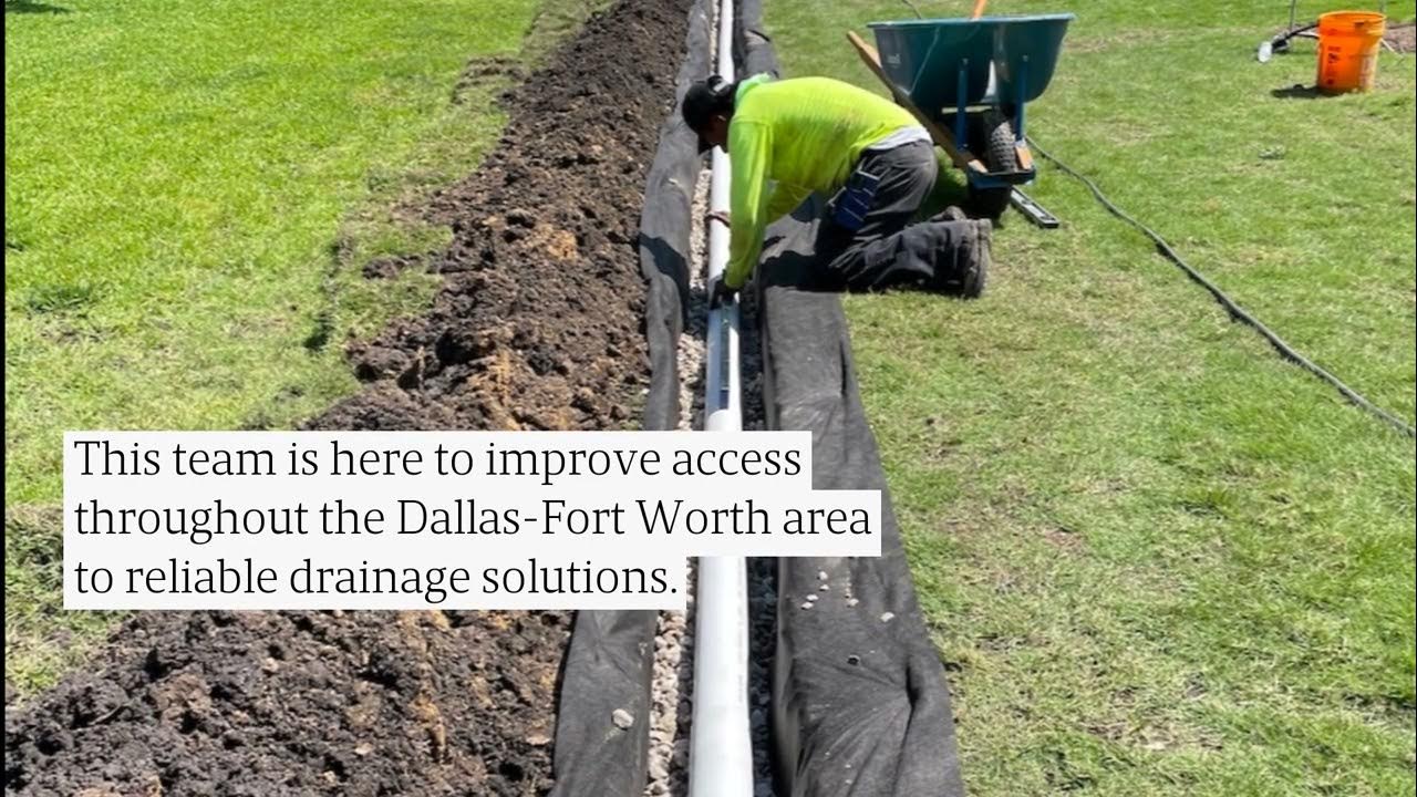 Call Dallas Drainage Pros For Yard System Installation & Landscape ...