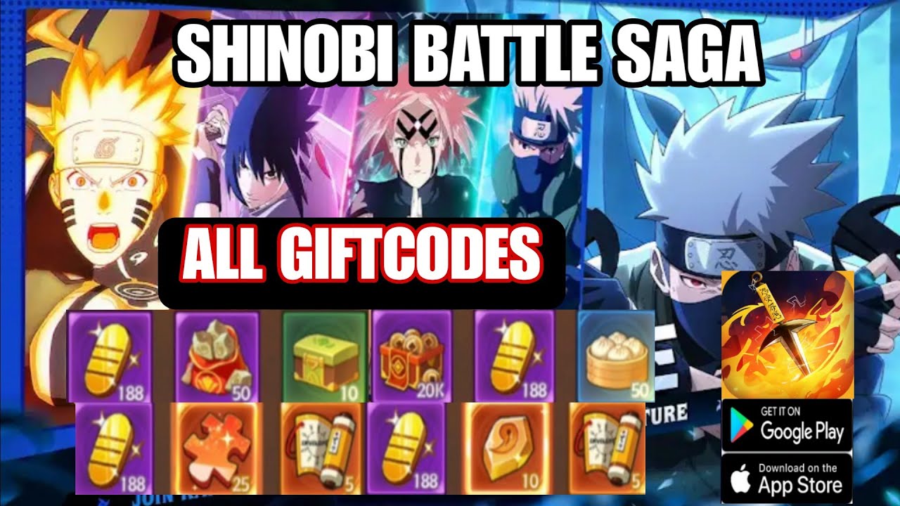 Shinobi Battle Saga & All 5 Giftcodes | 5 Free Codes Shinobi Battle ...