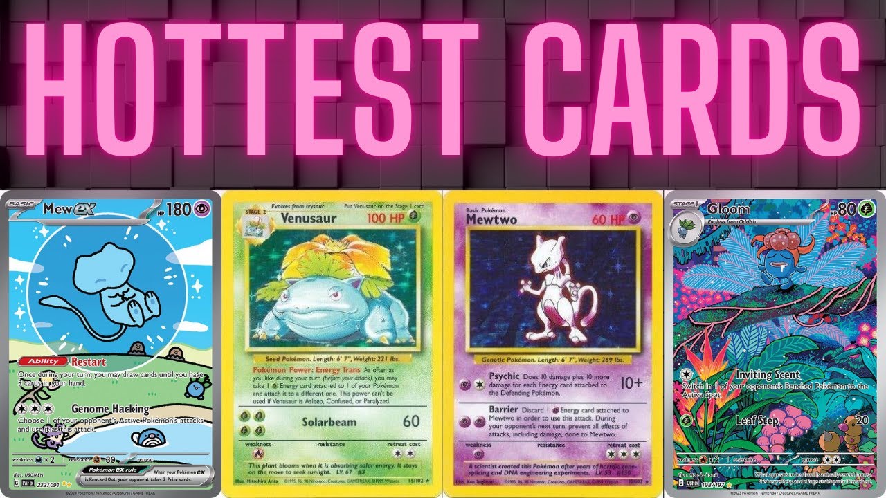 Hottest Pokemon Cards Of The Week - YouTube