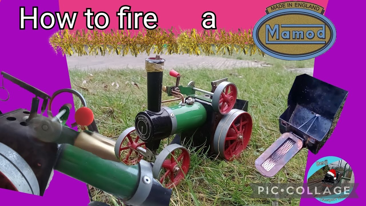 CHRISTMAS SPECIAL! How to fire a Mamod TE1A steam engine - YouTube