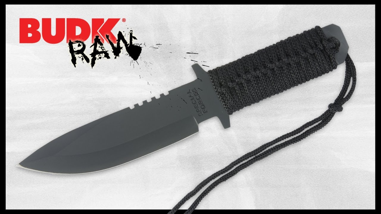 Special Forces Assault Knife With Sheath - YouTube
