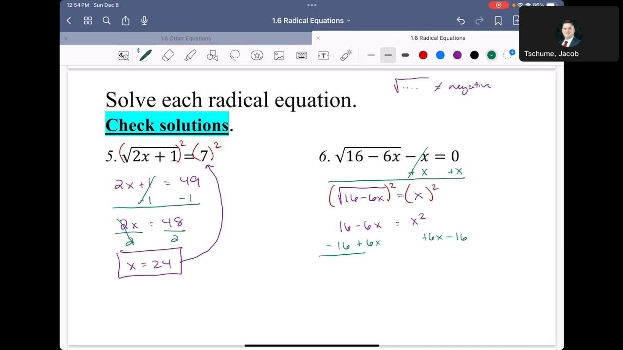 part-2-of-section-1-6-radical-equations-youtube