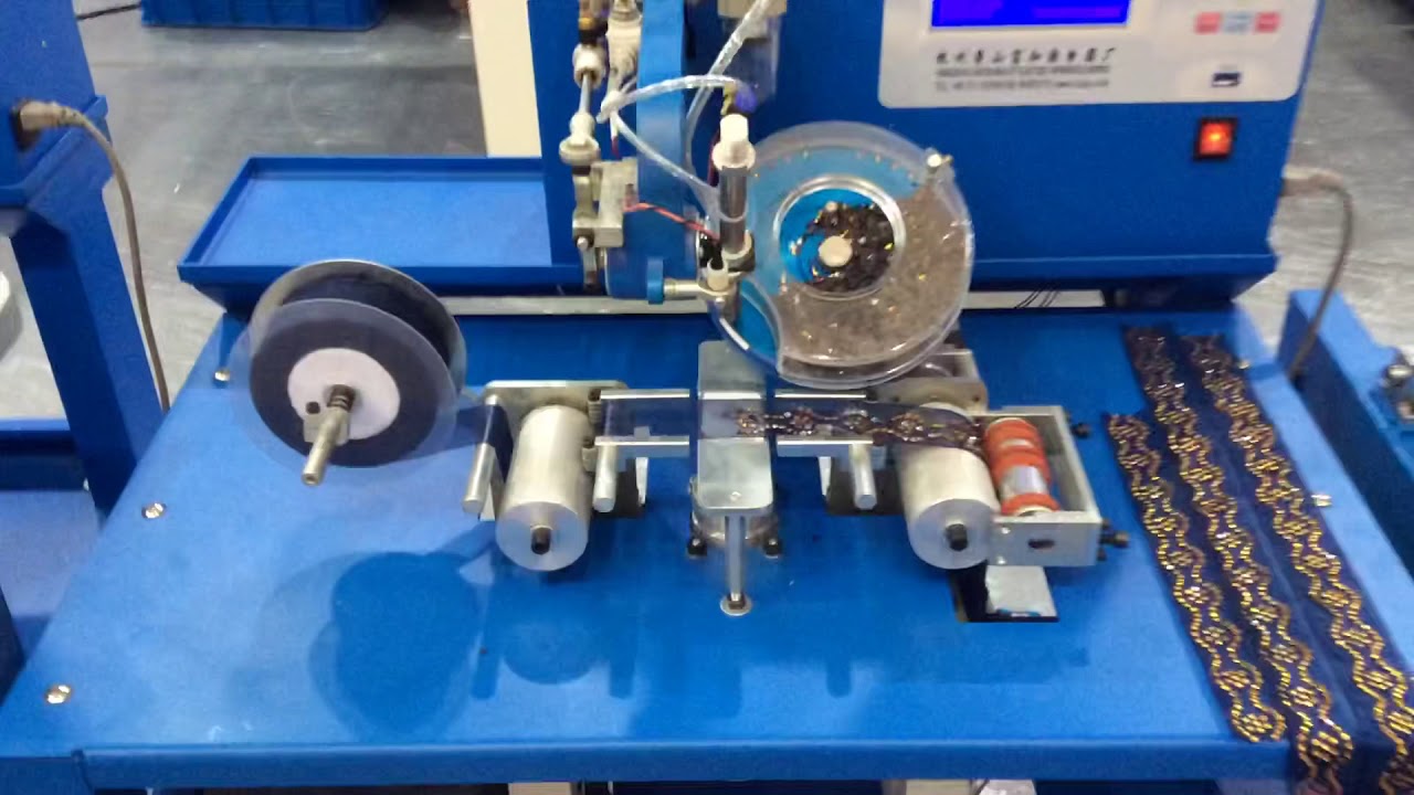 FZY lace rhinestone hotfix machine - YouTube