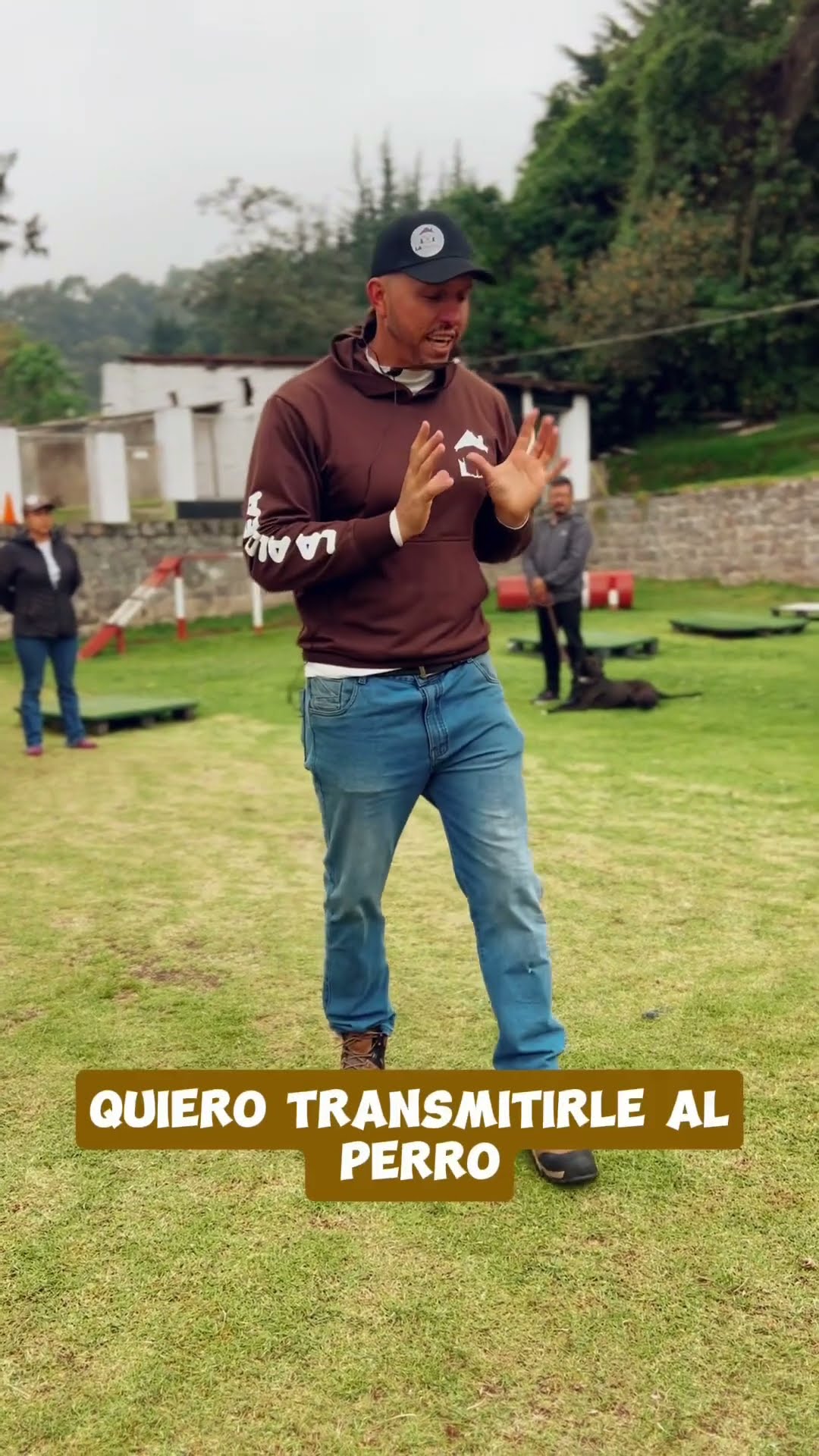 Hay que venir con ganas para trabajar con el perro… #escuela # ...