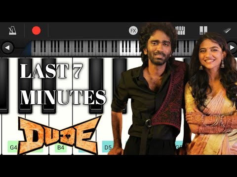 Last 7 minutes bgm | dude sad bgm in piano | dude | walk band | melophile 