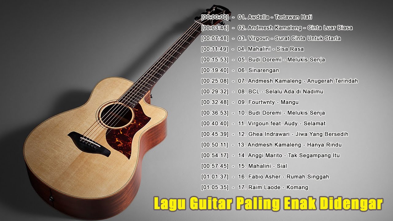Lagu Akustik Pop Indonesia 🎶 Instrumental Santai & Relaksasi Terbaik ...