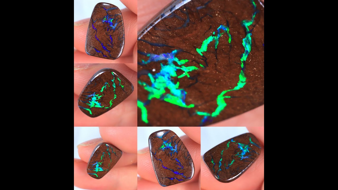 GENUINE AUSTRALIAN OPAL GEMSTONE BY KUCINA OPALS - YouTube