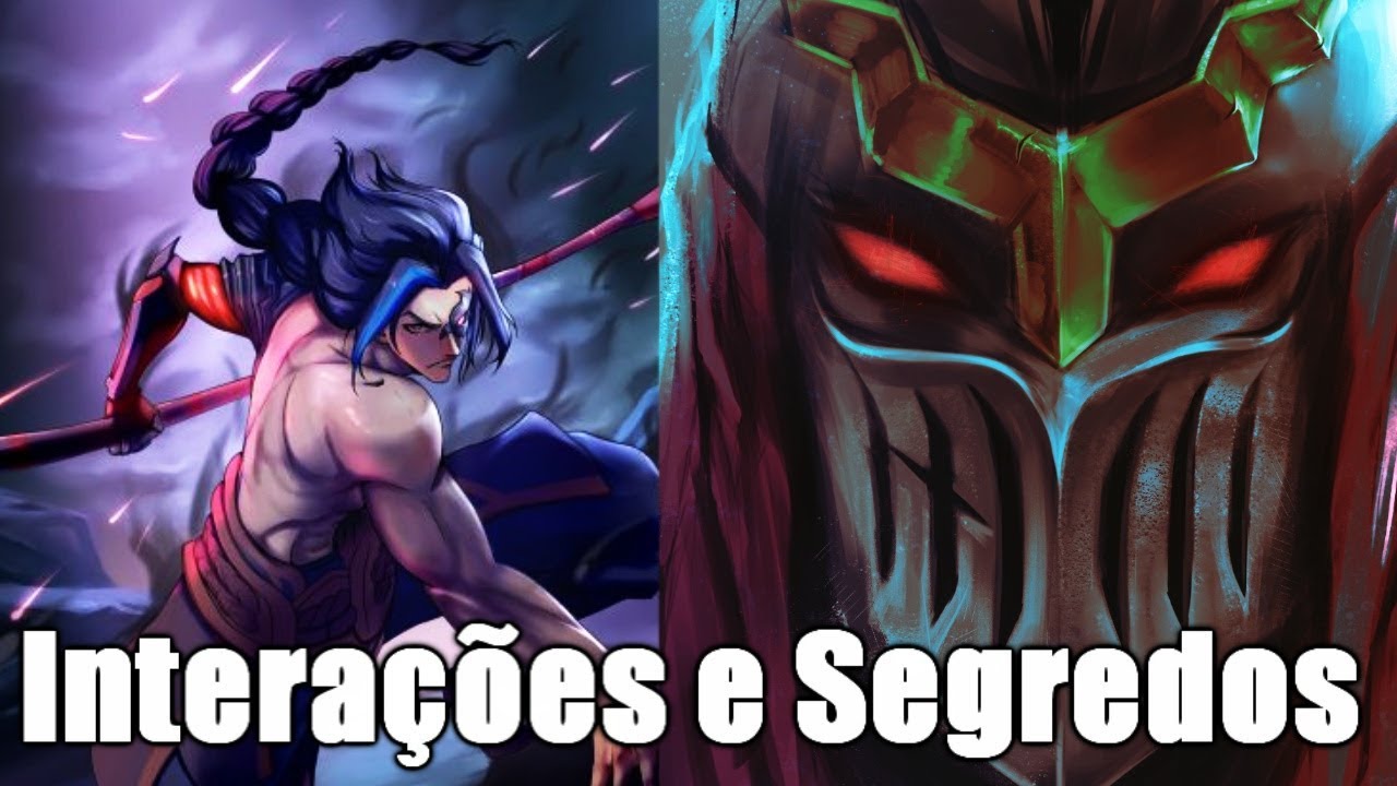 Kayn Interações e Segredos da Lore League of Legends - YouTube