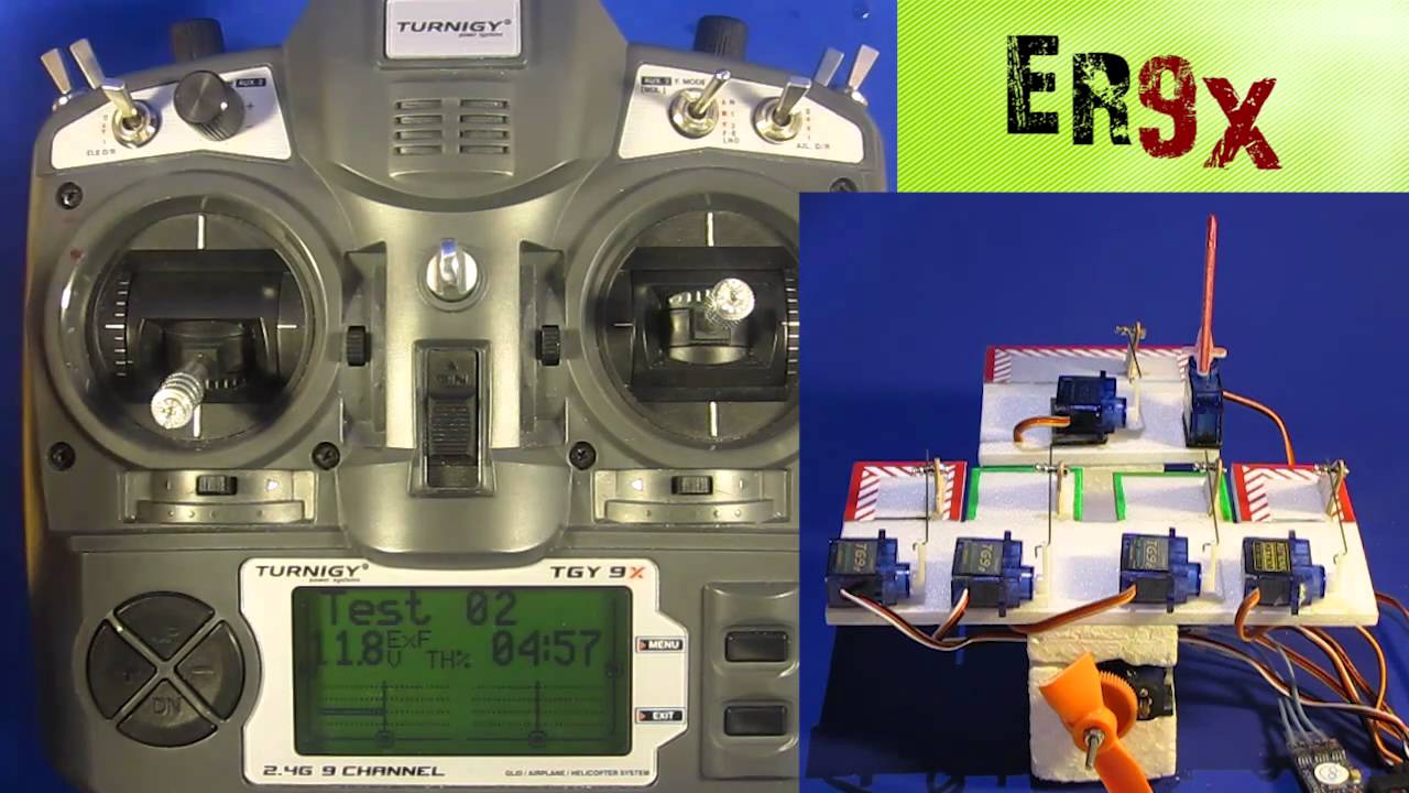 T9x v2 - Er9x - Co se do ní vejde - What it can - YouTube