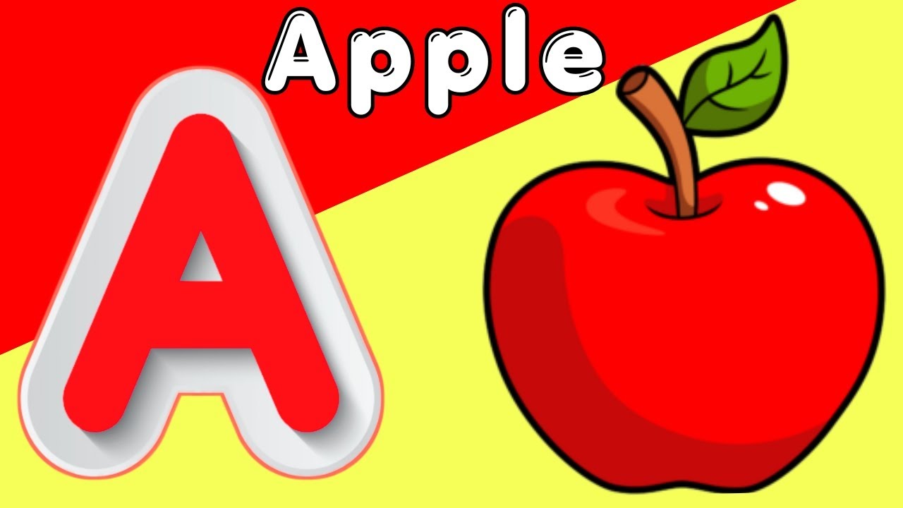ABC song | a for apple | abc phonics song for toddlers | nursery rhymes ...