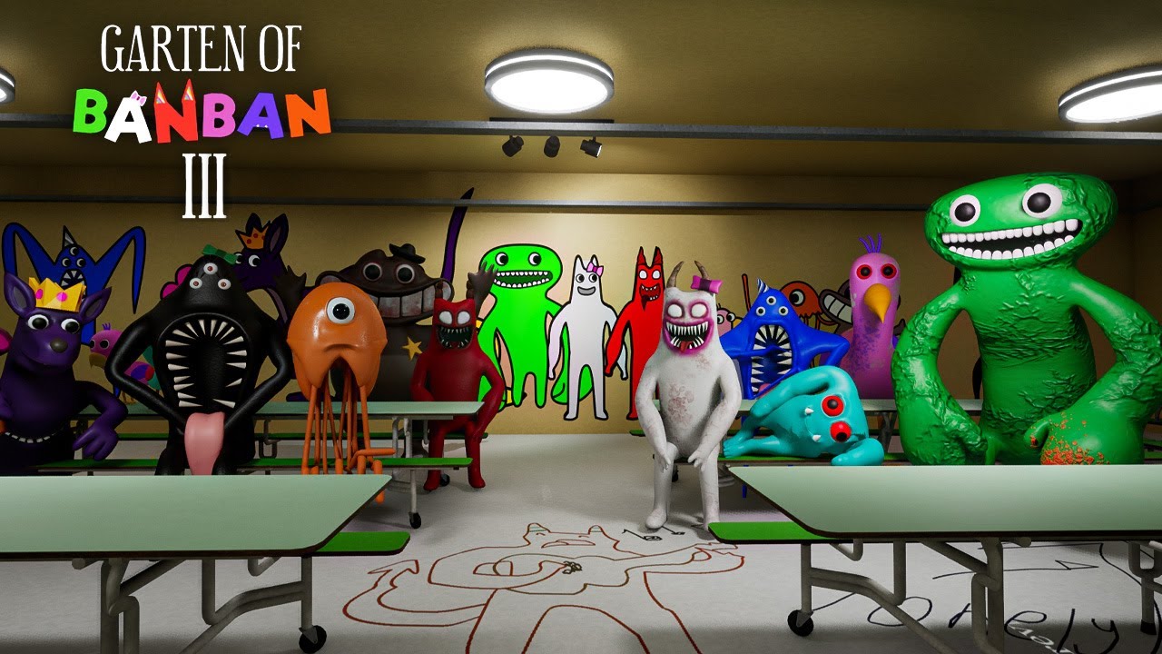 Garten Of BanBan 3 FULL Gameplay In Chronological Order YouTube