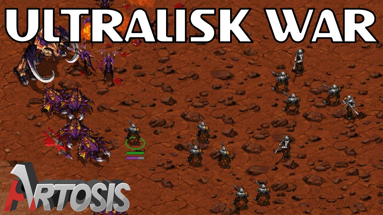 Ultralisks vs Irradiate - Terran vs Zerg / StarCraft - YouTube